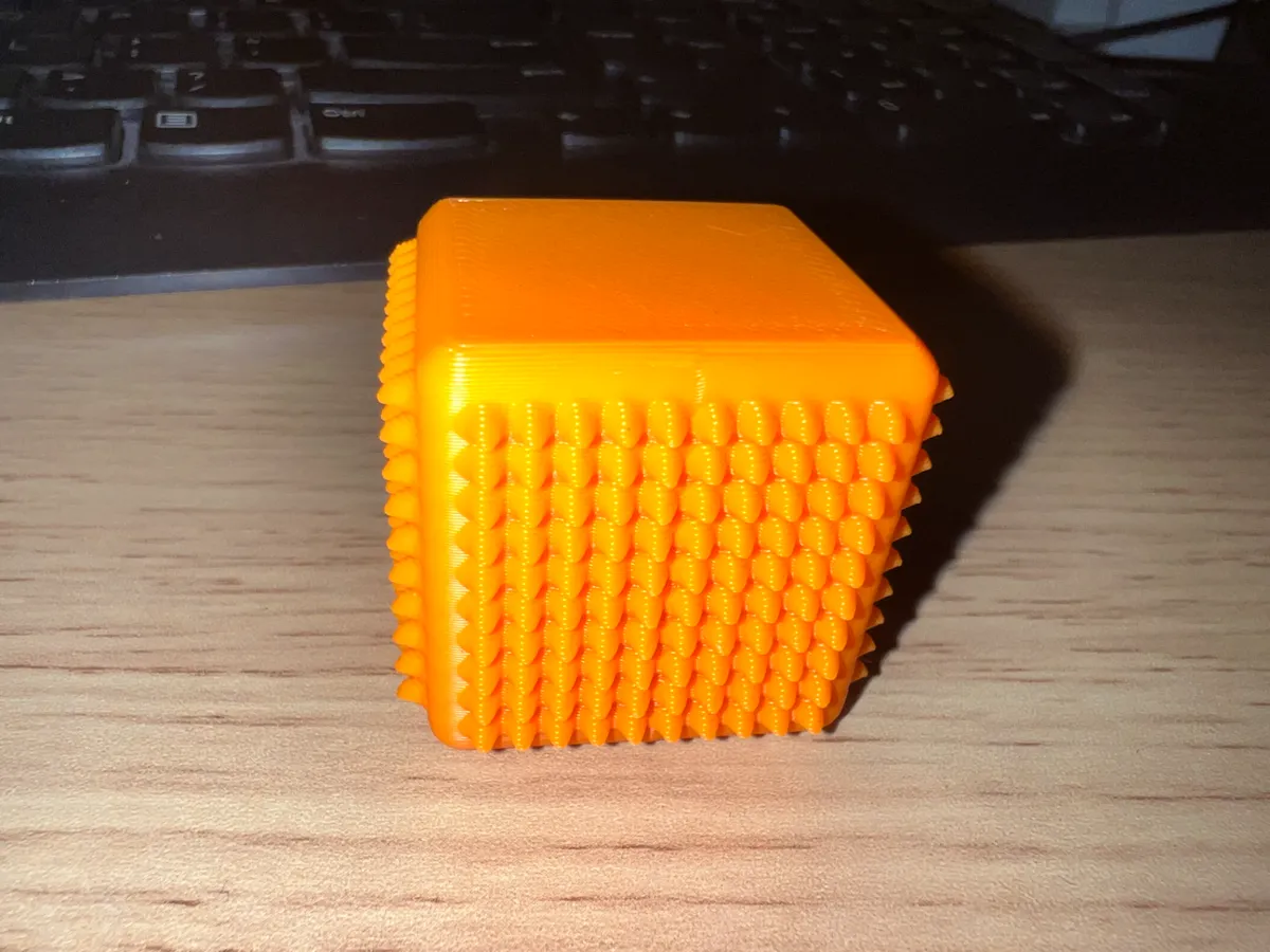 Spiky Sensory Cube - Free 3D Print Model - MakerWorld