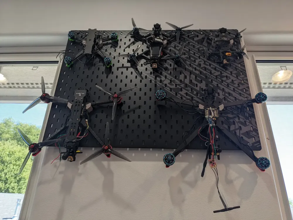 Ikea Skadis Drone Holder Medium by HeyItsMeEarl - MakerWorld