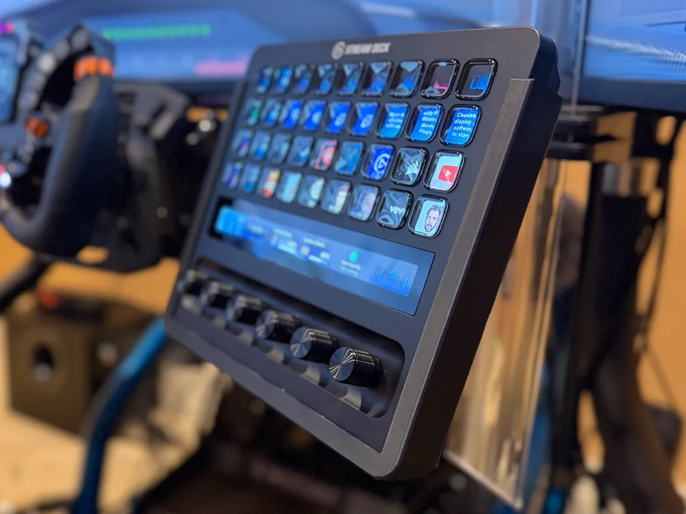 Stream Deck + XL Mount Trak Racer TRX Sim Cockpit - Free 3D Print Model ...