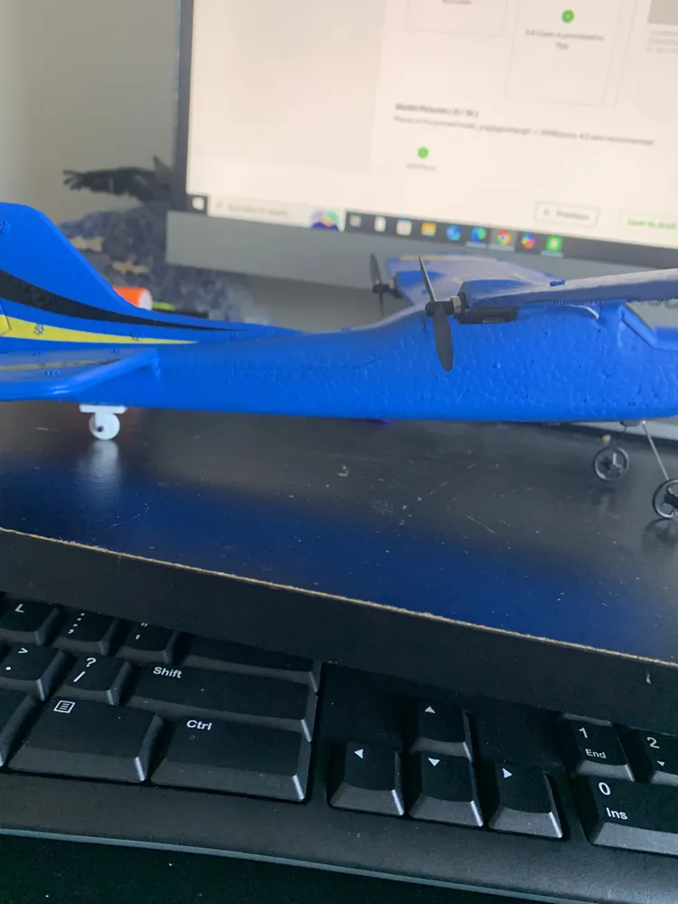 Train d'atterrissage arrière d'avion RC - Modèle d'Impression 3D ...