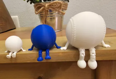Articulated Baseball by Chonies MakerWorld: Download Free 3D Models