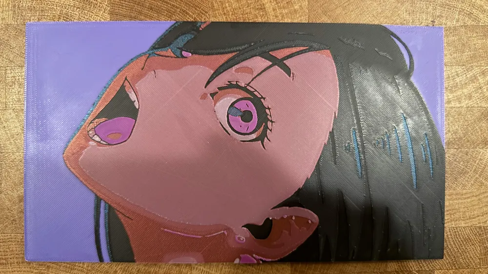 Dan da Dan - Momo Part Art Face by Pretty Okay Prints MakerWorld ...