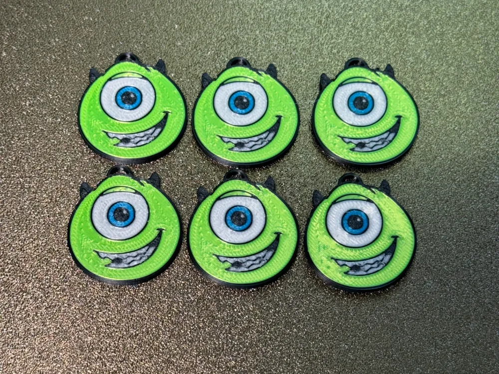 Mike Wazowski from Monsters' Inc. - Free 3D Print Model - MakerWorld