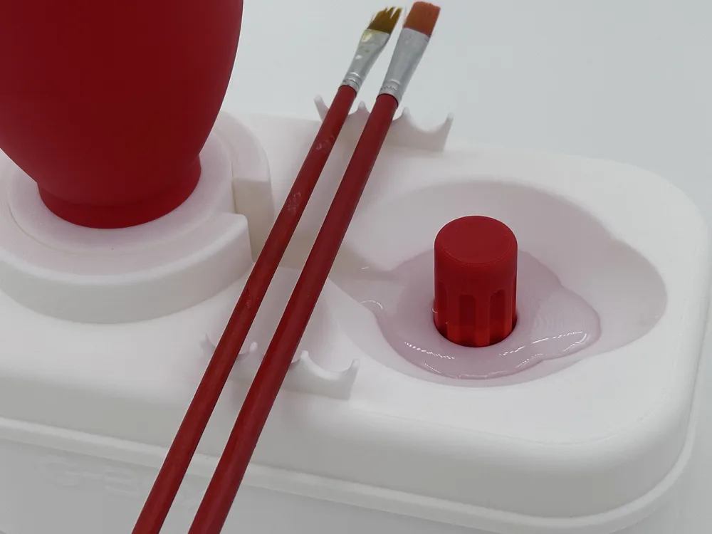 AS Brush Washer Automatic Water Dispensing G-BOX Production - Free 3D ...