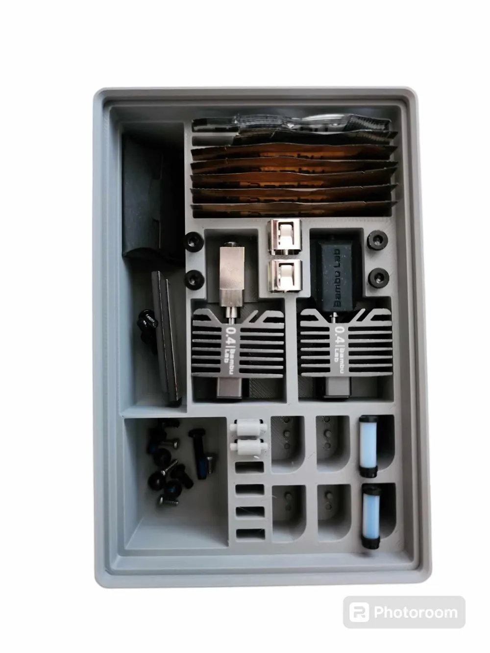 Gridfinity Bambu Labアクセサリ収納ビン リミックス by Lige - MakerWorld