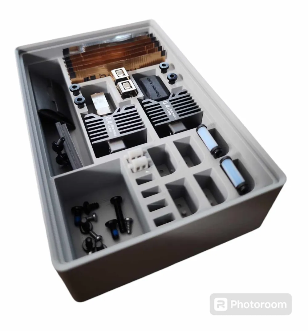 Gridfinity Bambu X1C/P1S Hotend & Tool Storage - Free 3D Print Model ...