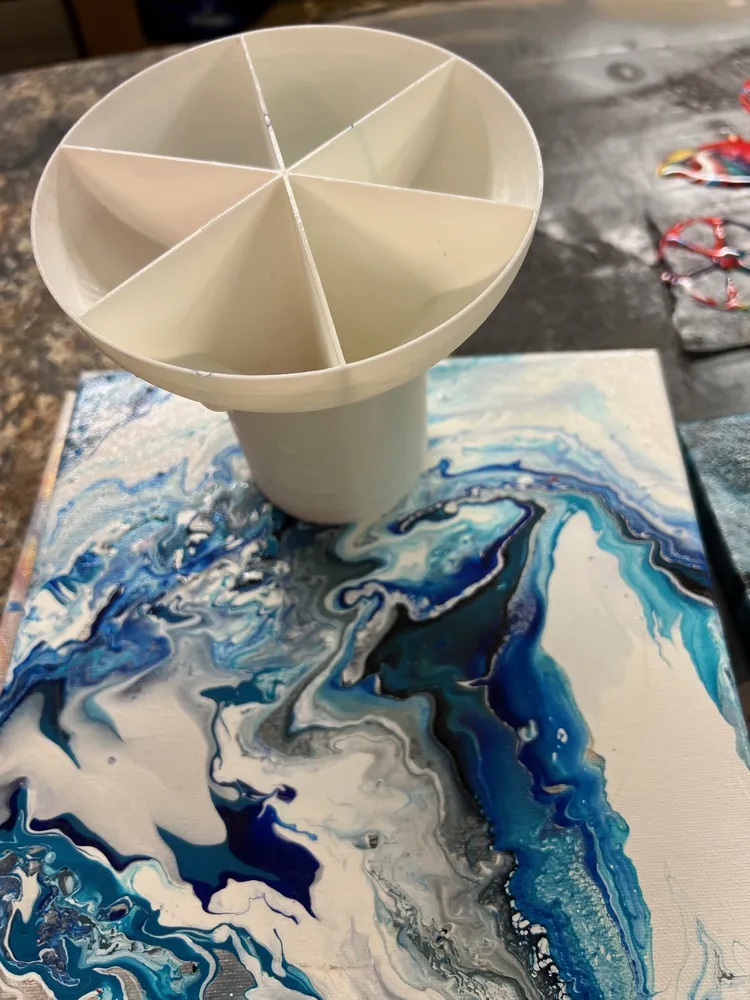 Acrylic pouring paint funnel by Bobbalucci MakerWorld: Download Free 3D ...