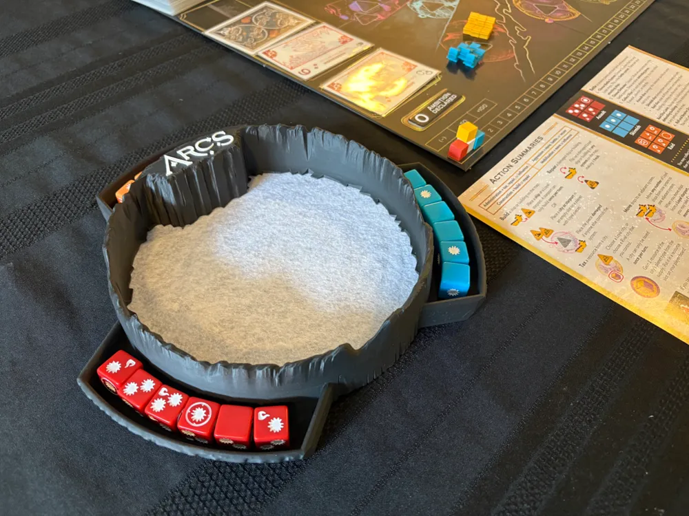 Arcs boardgame - Dice tray by Major93MakerWorld: Download Free 3D Models