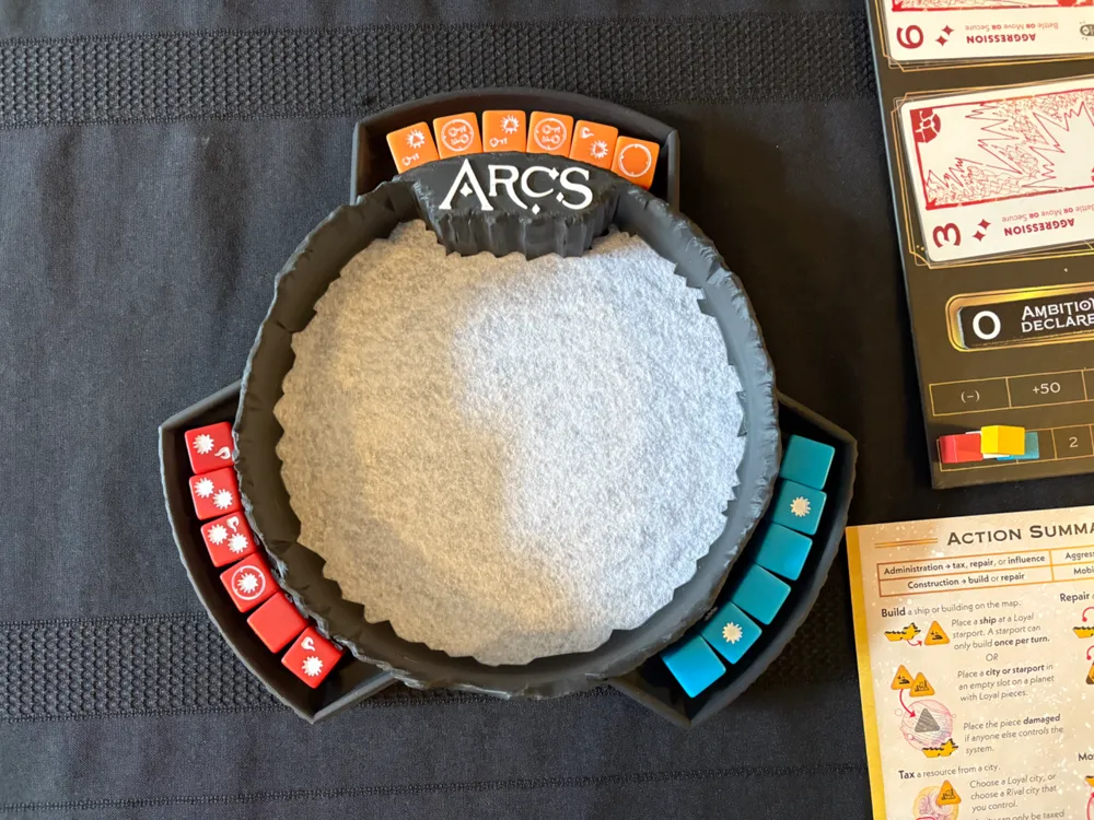 Arcs boardgame - Dice tray by Major93MakerWorld: Download Free 3D Models