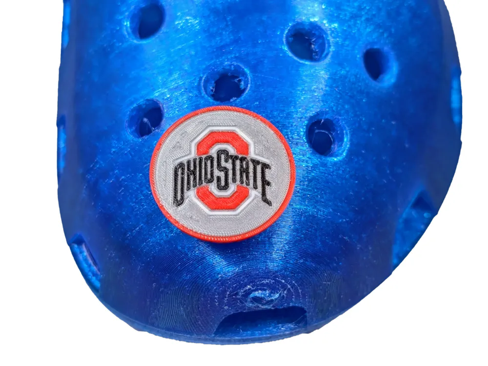 The Ohio State University Buckeyes Croc Shoe Charm by sidbarret007 ...