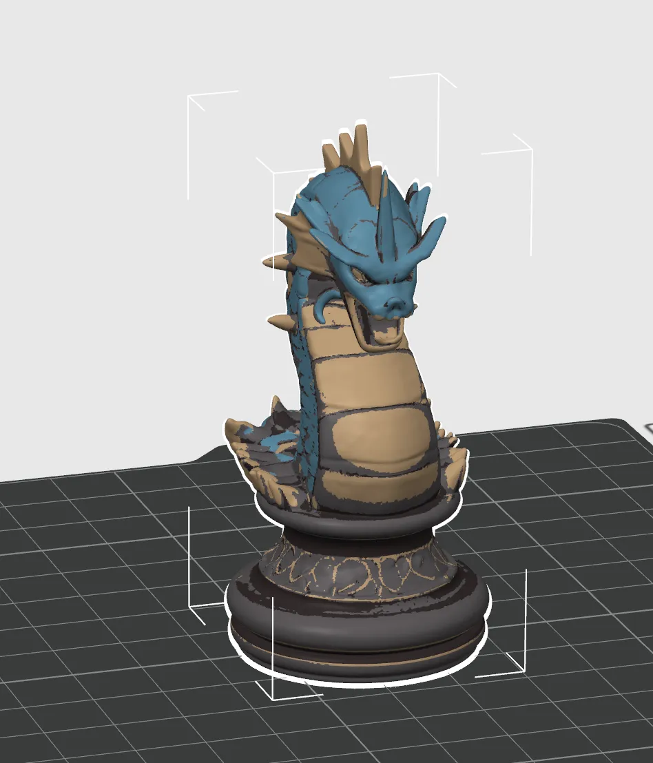 gyarados knight chess by oophtaco MakerWorld: Download Free 3D Models