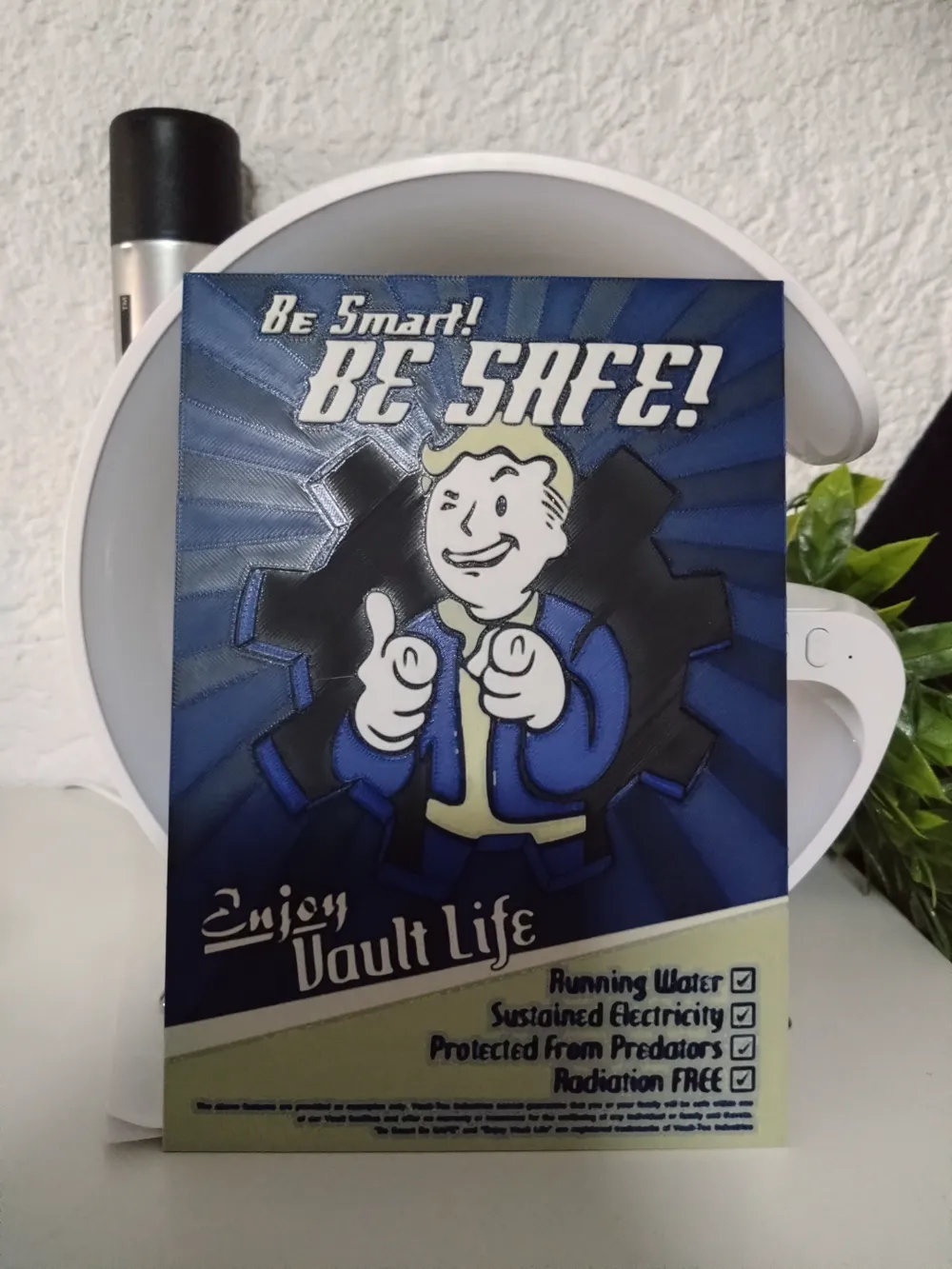 Fallout Vault Life (HueForge) by OAsgarO - MakerWorld