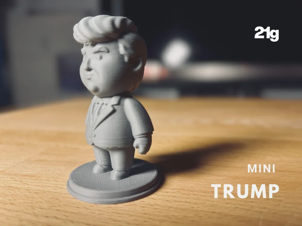 Mini Trump - Free 3D Print Model - MakerWorld