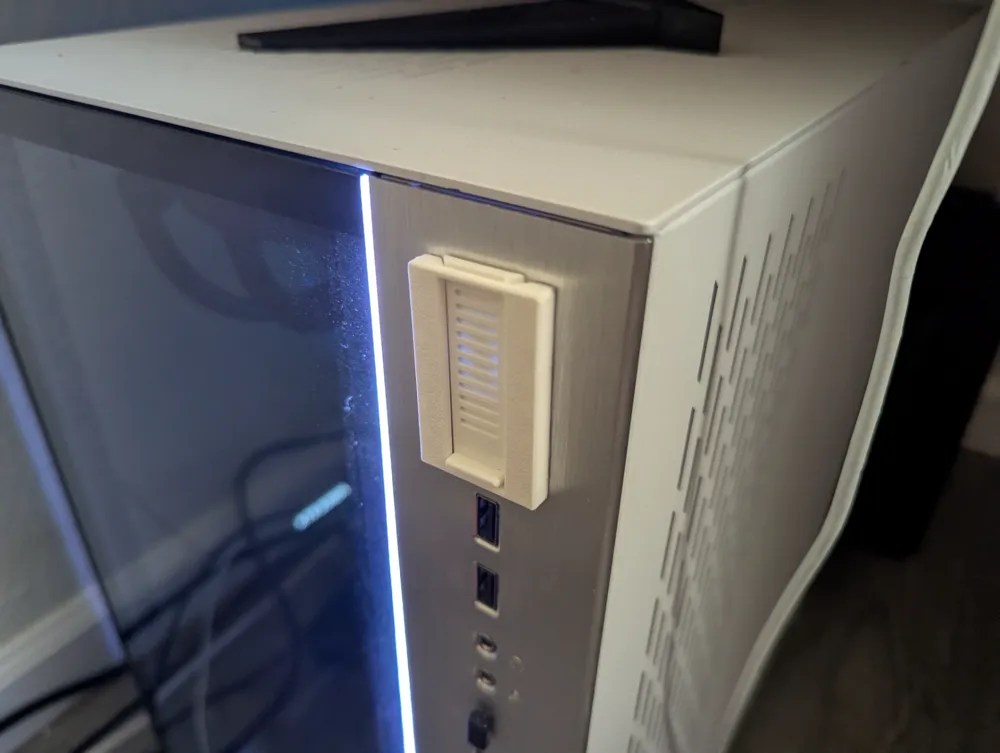 Desktop PC Buttons Cover by Usof - MakerWorld