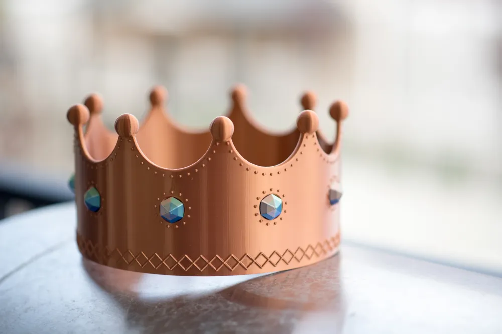 Royal Crown with Gems - Multiple sizes by That Odd Canadian MakerWorld ...