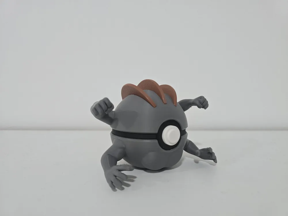 #0068 Machamp Pokéball - Multiparts by 3D Girl MakerWorld: Download ...