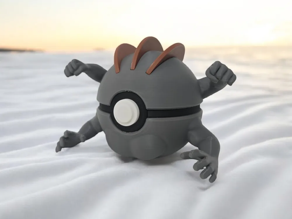 #0068 Pokéball de Machamp - Multipartes por 3D Girl MakerWorld ...
