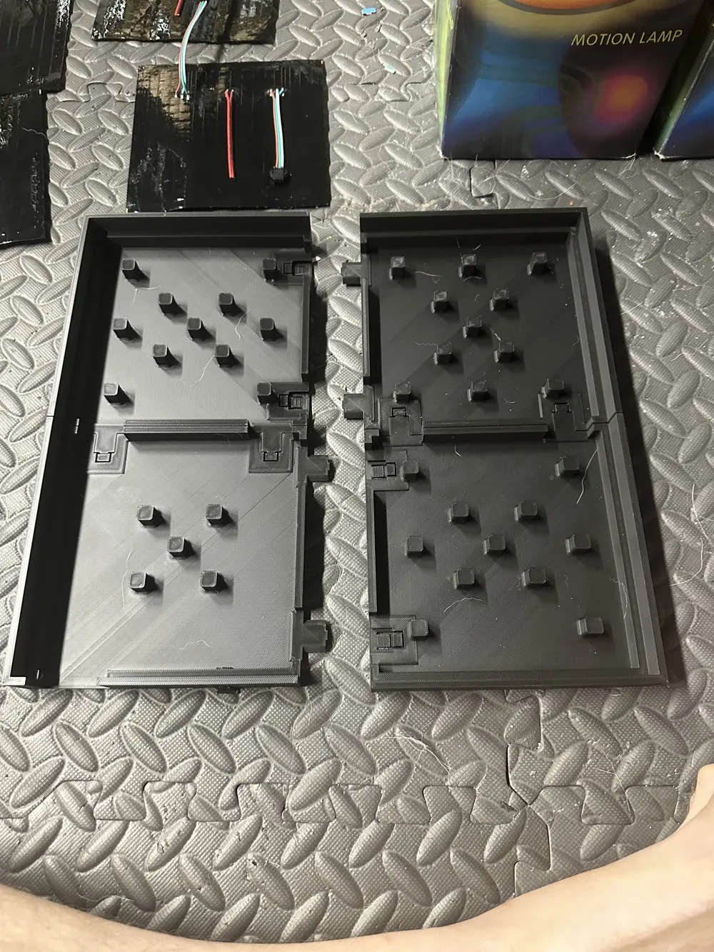 LED Matrix Shadow Wobble Frame by shermane MakerWorld: Download Free 3D ...