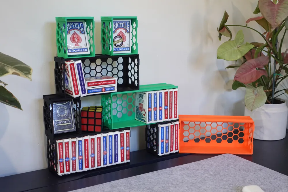 The Hive - Modular Playing Card Display (12 Deck) by sammyshowtime ...