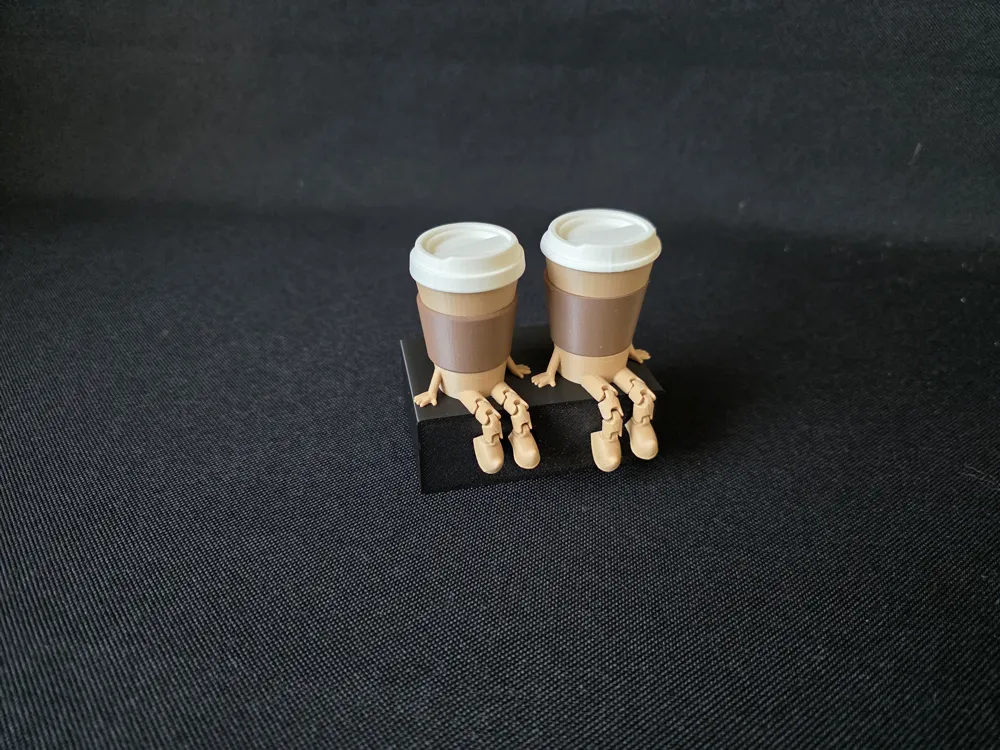 Articulated Flexi Coffee Buddy Gift by Ireality MakerWorld: Download ...