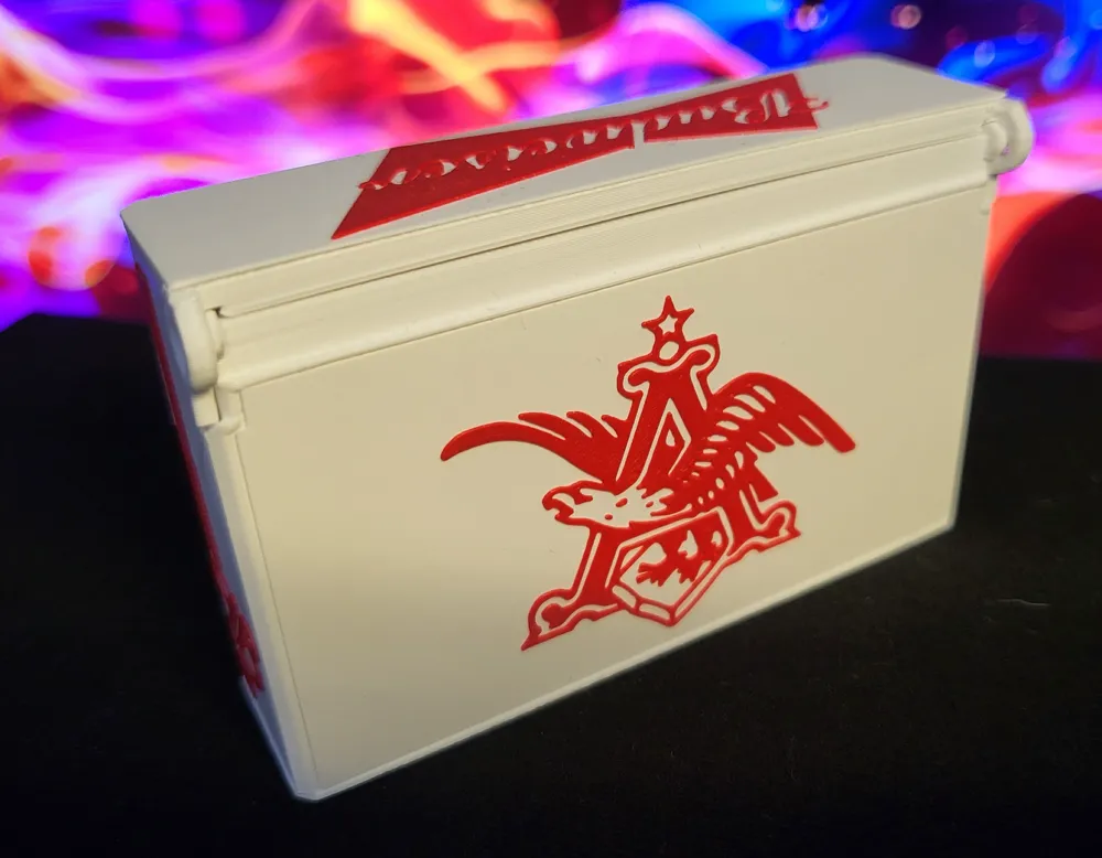 Budweiser skin for Iqos Terea, Heets box wt. frame by Bayi Studio ...
