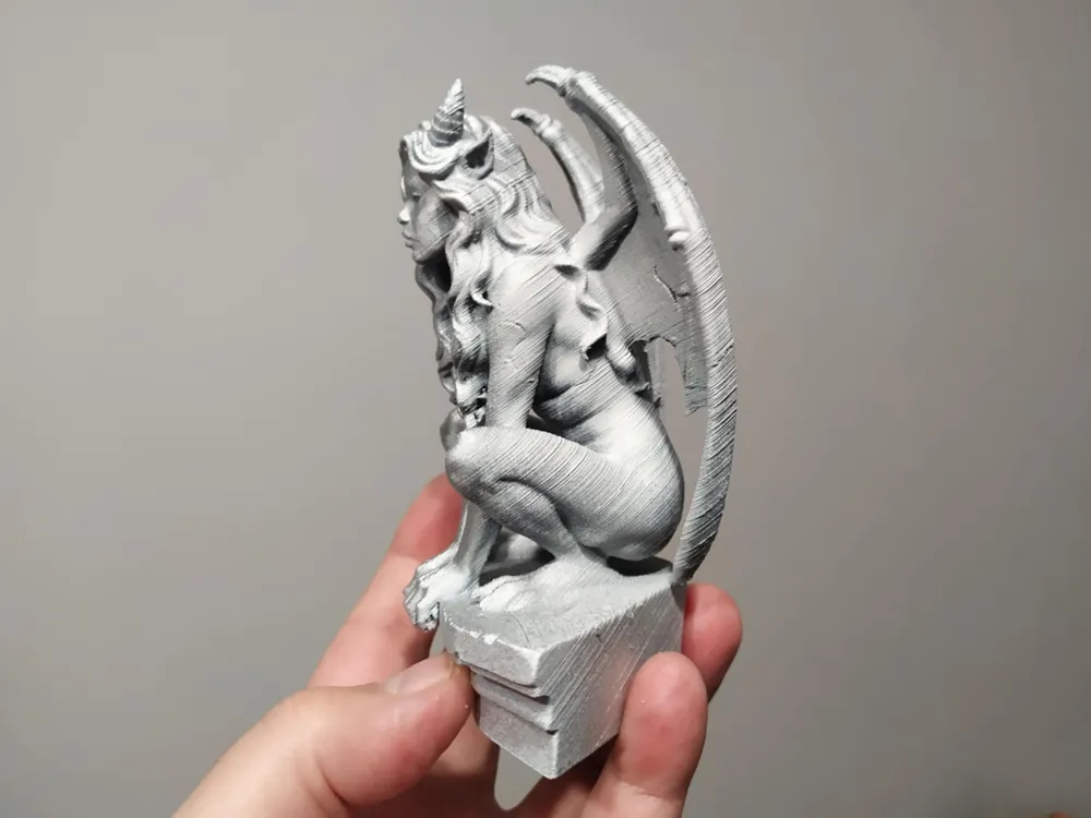 Gargoyle statue - Free 3D Print Model - MakerWorld