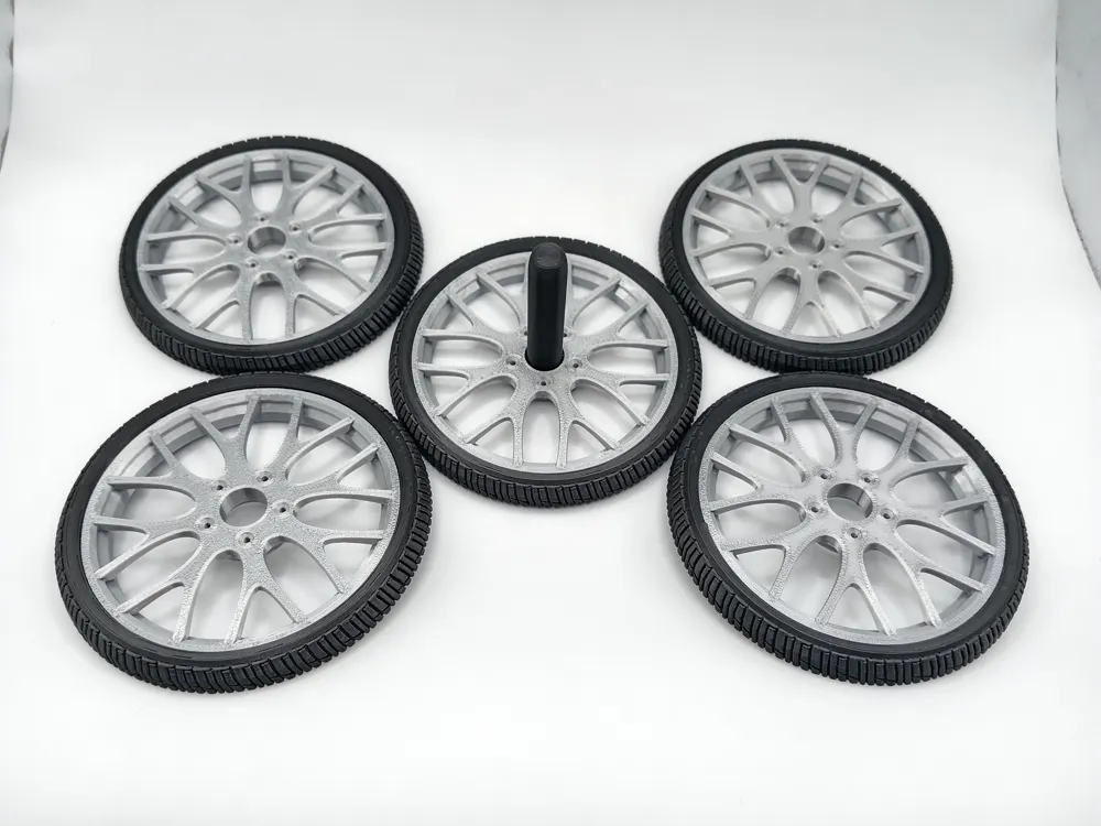 Alloy Wheel Coasters | Drink Coasters |Wheel Decor - Free 3D Print ...