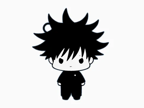 Chibi Megumi Fushiguro Jujutsu Kaisen by HC Print - MakerWorld