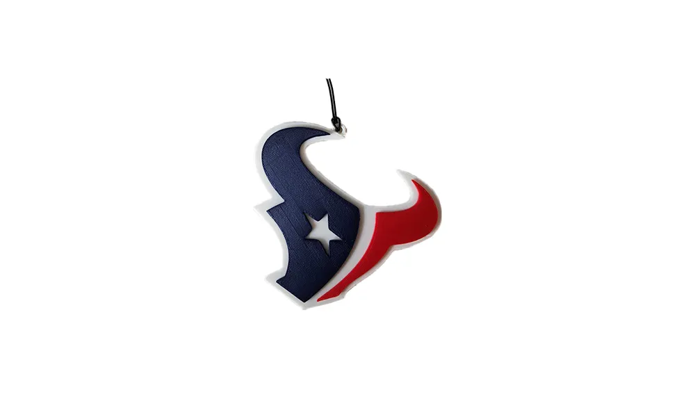 Houston Texans Car Rearview Mirror Ornament by Salvadori - MakerWorld