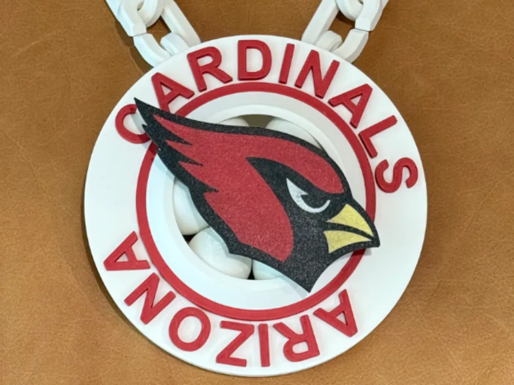 Arizona Cardinals Spinner Chain by jckrenrut MakerWorld: Download Free ...