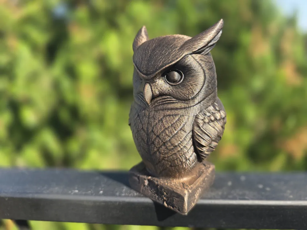 OWL BUST by Messy_Panda MakerWorld: Download Free 3D Models