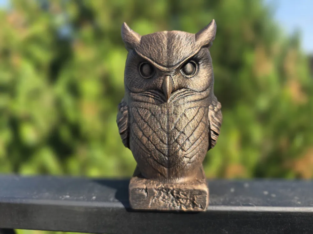 OWL BUST by Messy_Panda MakerWorld: Download Free 3D Models