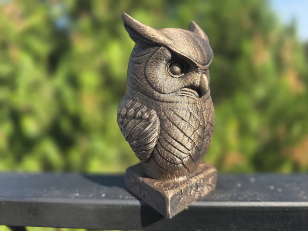 OWL BUST by Messy_Panda MakerWorld: Download Free 3D Models