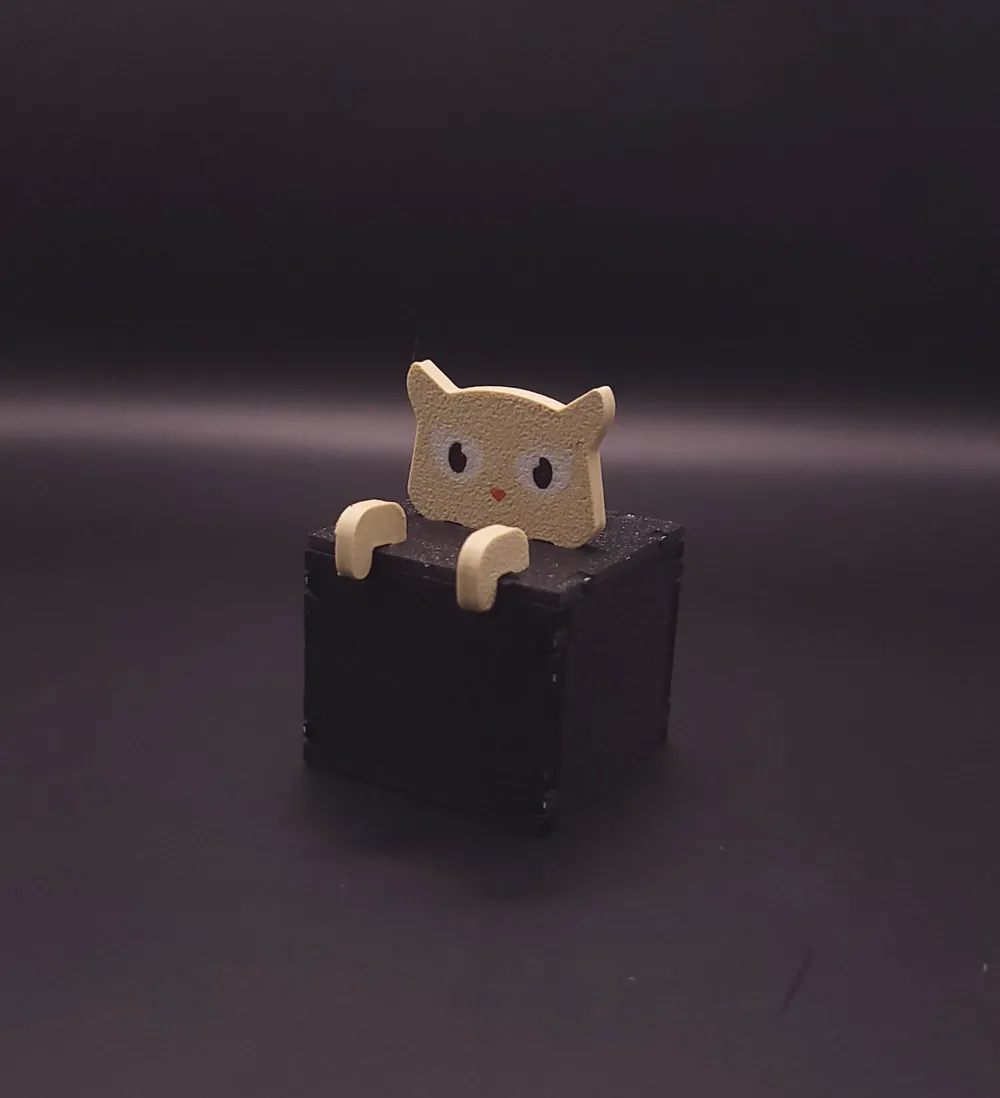 Kiry Character Card Kit – Cat in a Box - Free 3D Print Model - MakerWorld