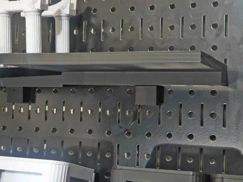 Pegboard Shelf - Free 3D Print Model - MakerWorld
