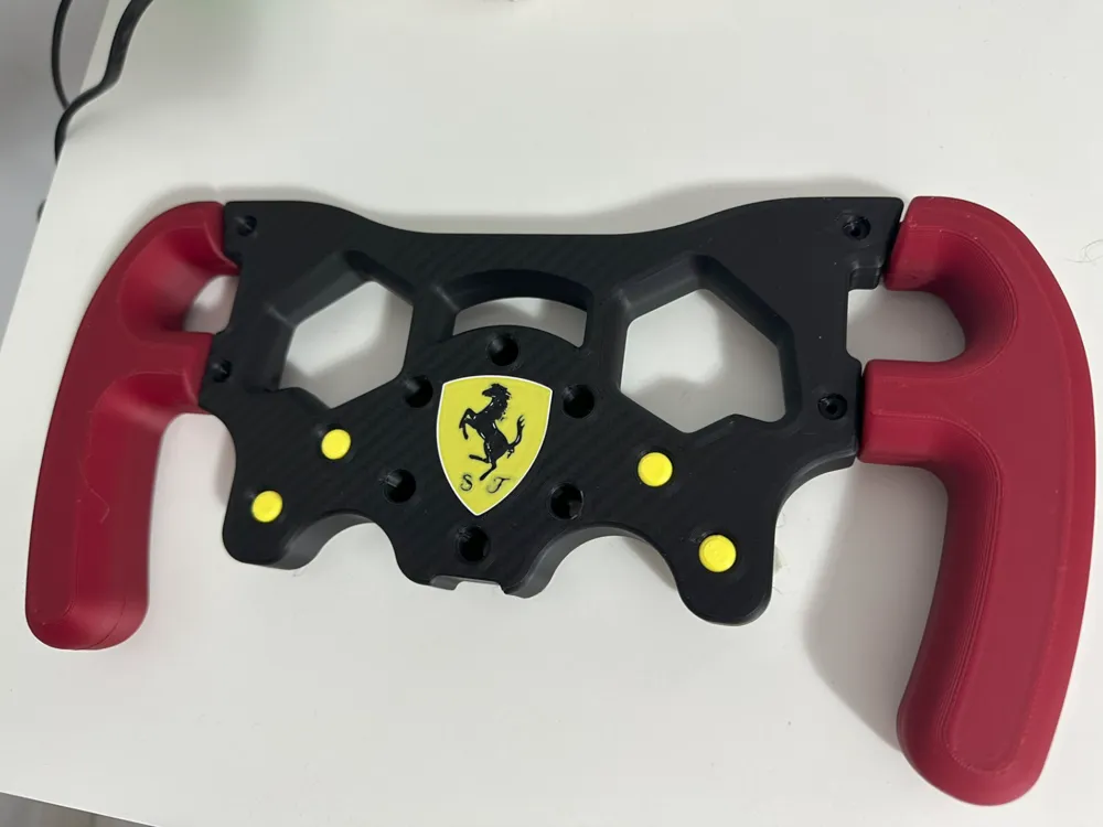 Logitech G29 - G920 - G923 Steering Wheel FERRARI logo Remixed by Diego ...