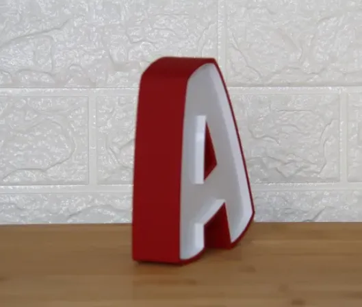 NAMELED - ALPHABET LED LAMP - Free 3D Print Model - MakerWorld