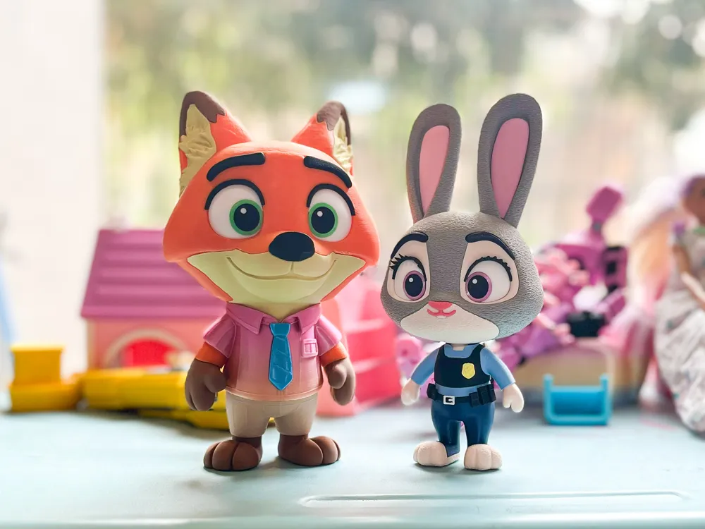 Zoomania Chibi Nick Fuchs Disney (Mehrfarbige Einzelteile) von MOZHE ...