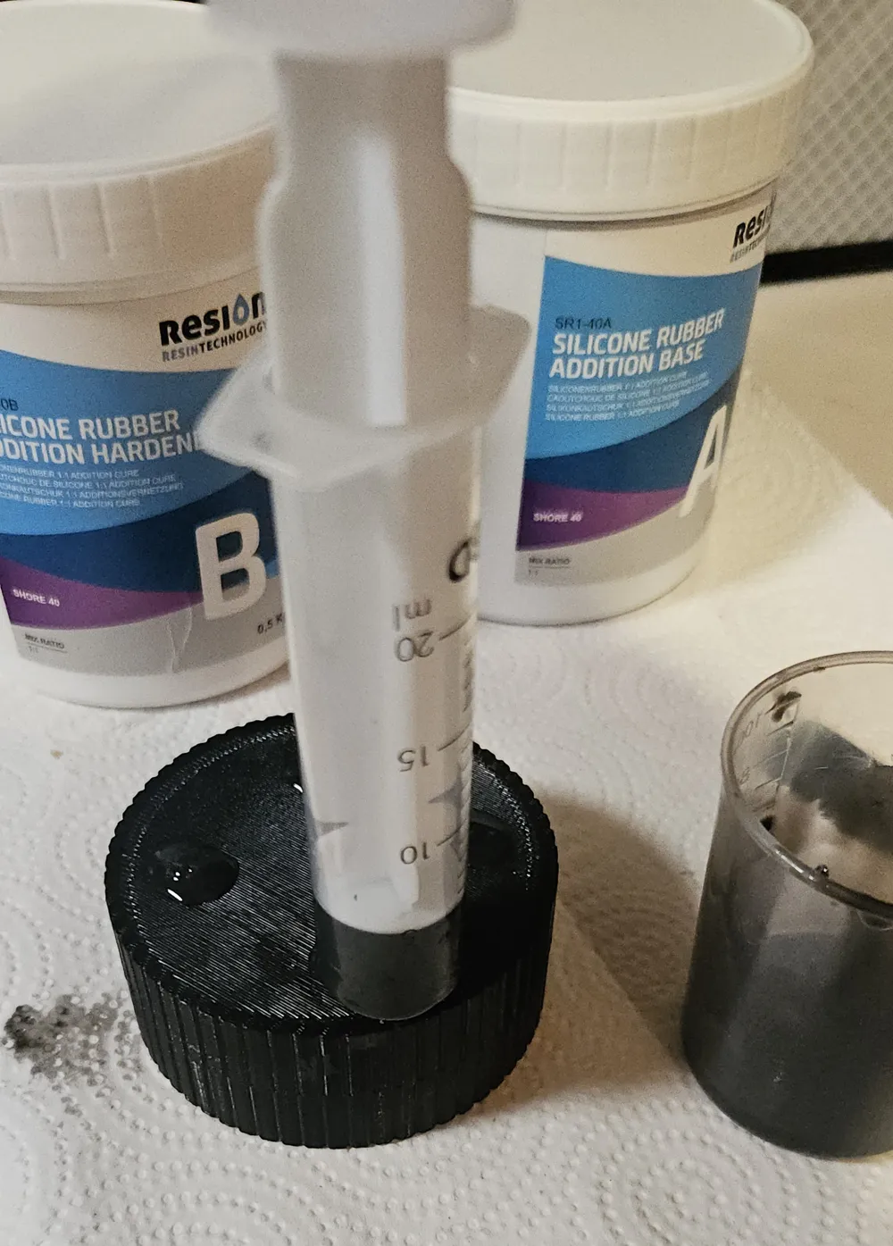 Silicone rubber wheels (injection molding) - Free 3D Print Model ...