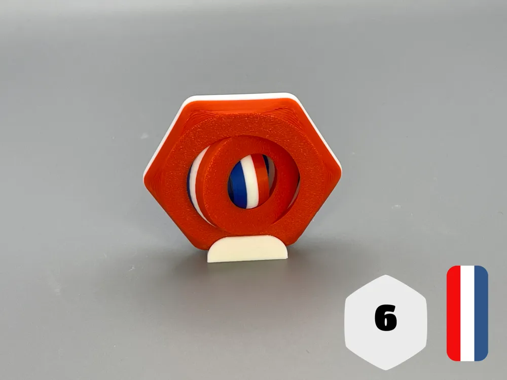 Hexagon-Shaped Fidget Spinner by MalcTheOracle - MakerWorld