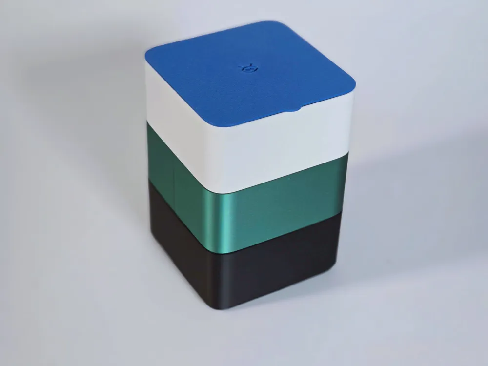 100x100x49mm snap top stacking box by chippwalters - MakerWorld