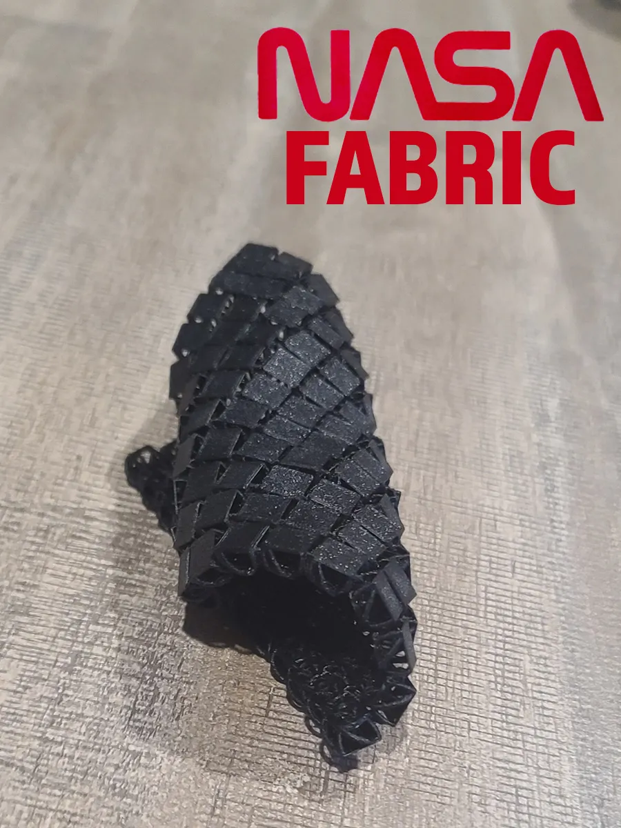 NASA-Inspired Flexible Fabric Sheet - Free 3D Print Model - MakerWorld