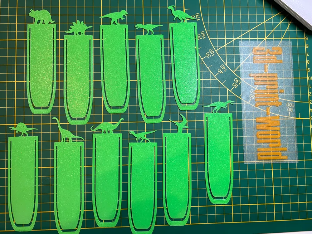Dinosaur Bookmarks - Free 3D Print Model - MakerWorld