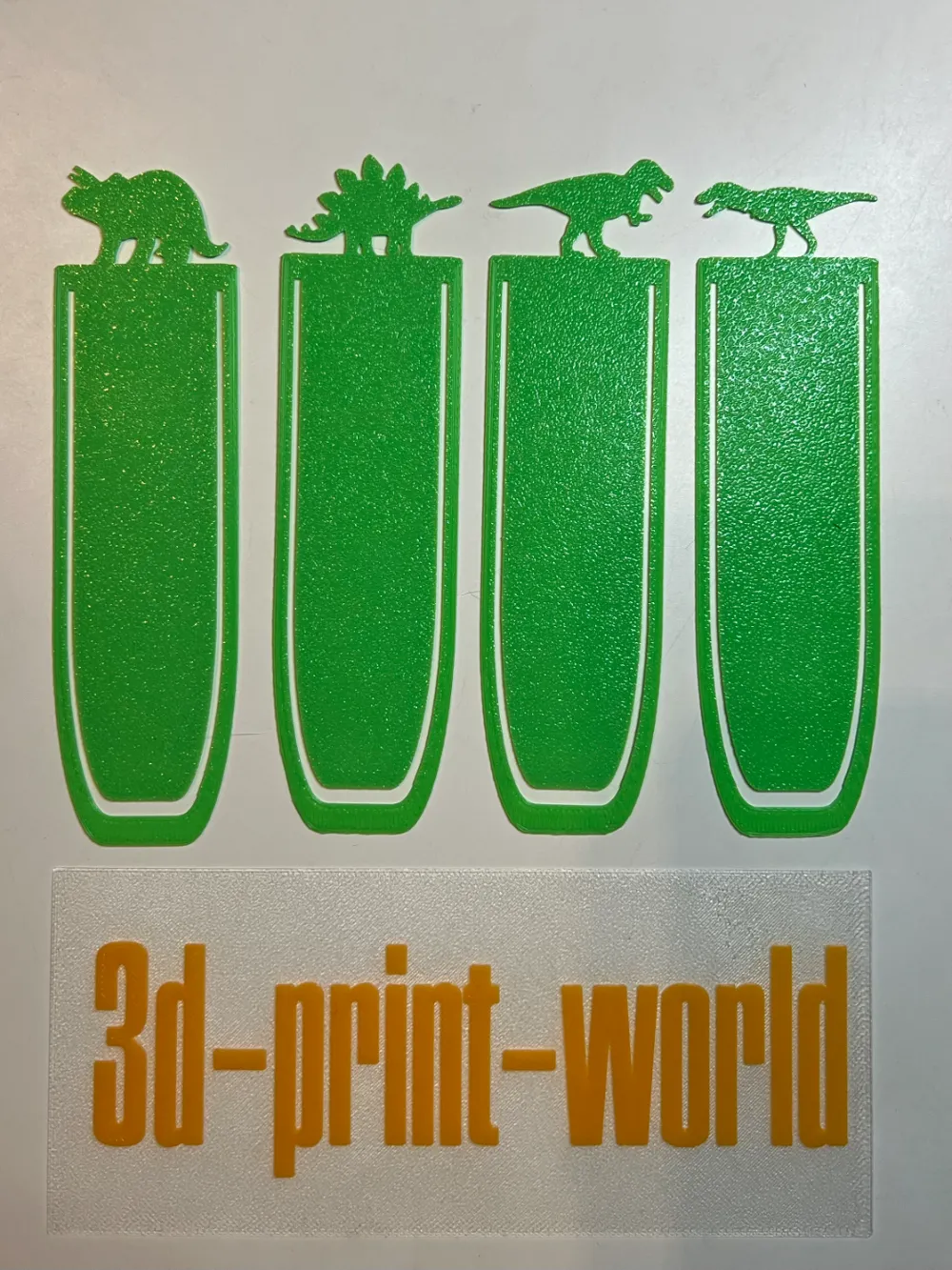 Dinosaur Bookmarks - Free 3D Print Model - MakerWorld