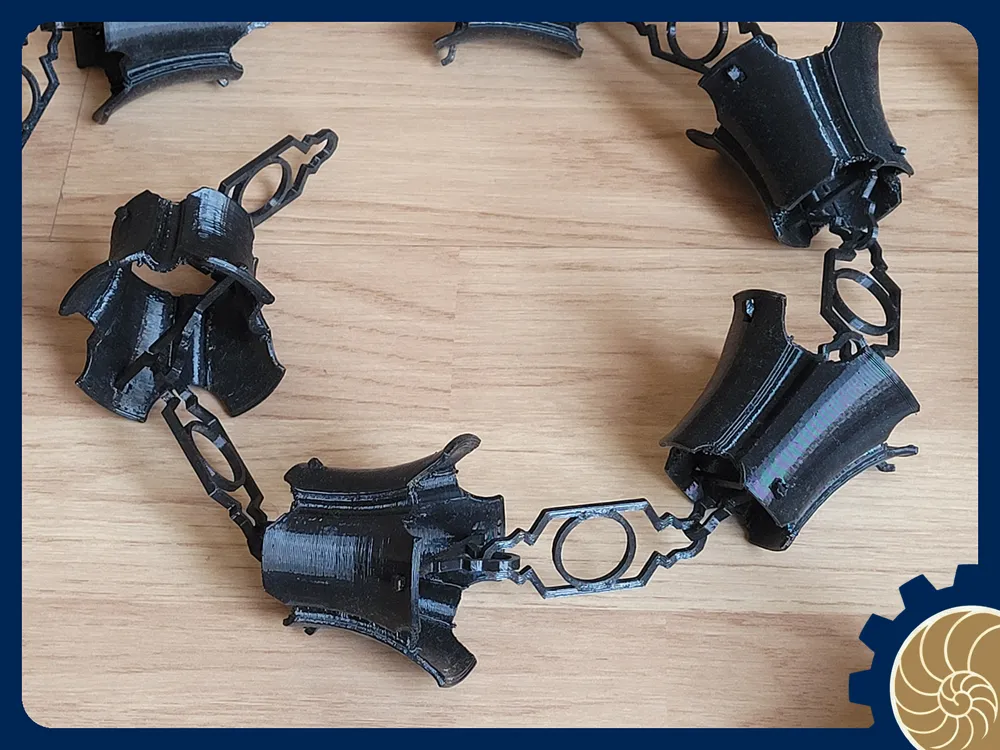 Kusari Doi - Japanese Rain Chain - Functional Remx - Free 3D Print ...