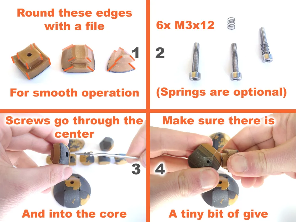 Earth Cube: a Rubik's style Puzzle Globe! by Rossero MakerWorld ...