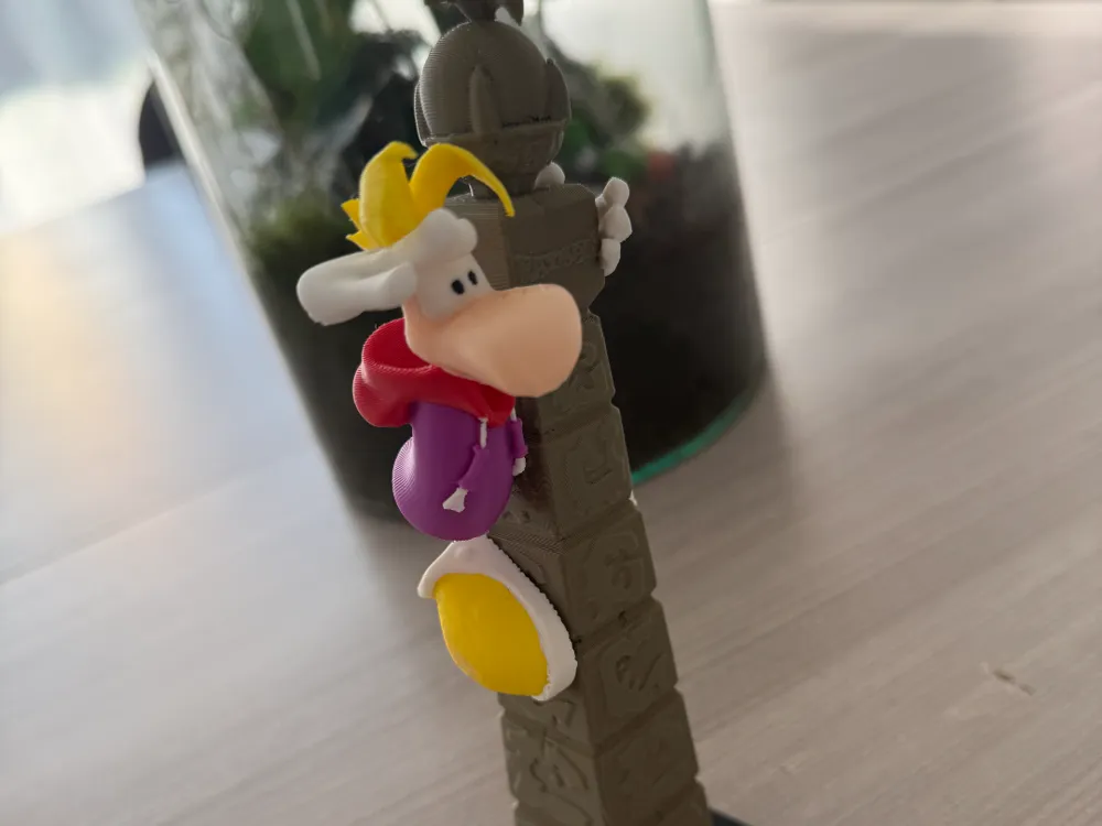 Rayman in color - Free 3D Print Model - MakerWorld
