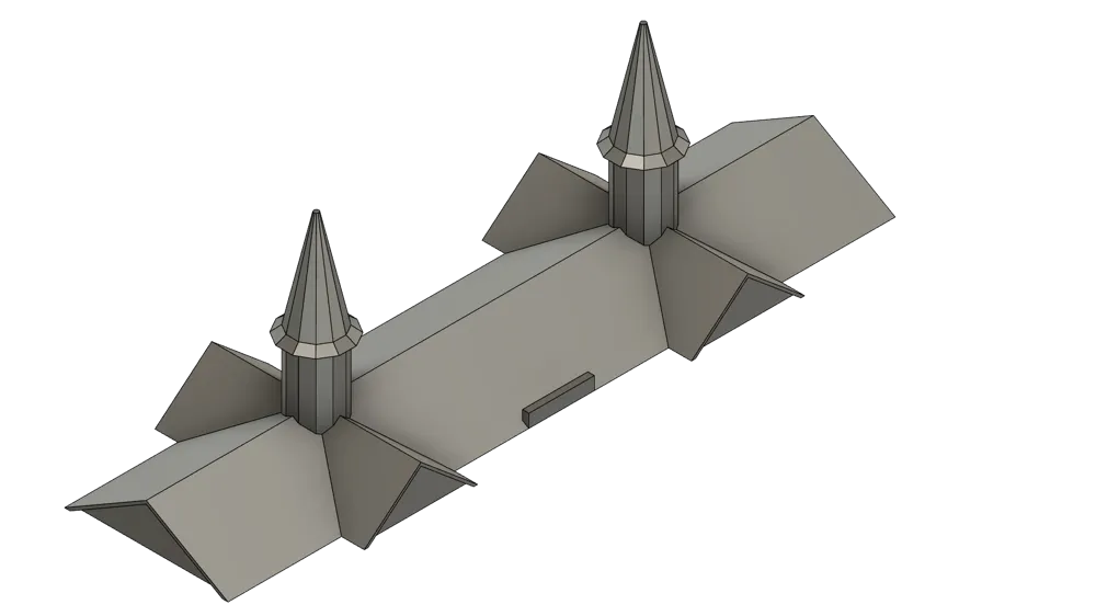 Twin Spires - Churchill Downs - Free 3D Print Model - MakerWorld