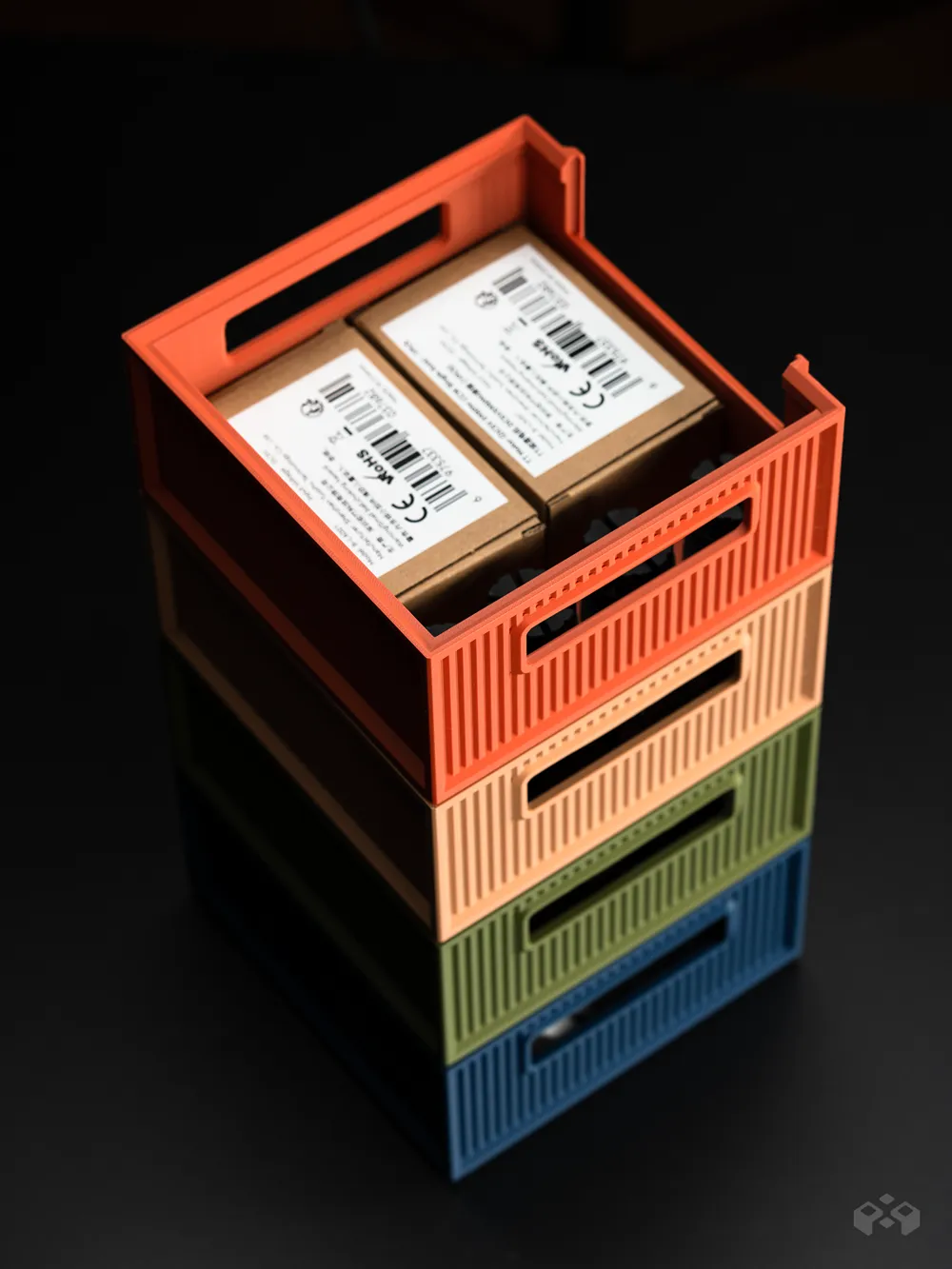 Stackable Storage Box Workstation System - Free 3D Print Model - MakerWorld