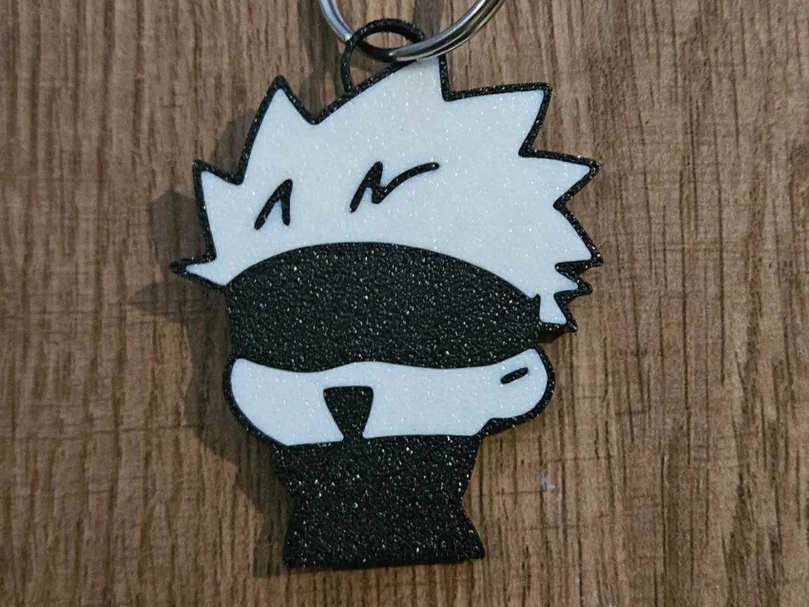 Satoru Gojo - Jujutsu Kaisen Keychain - Free 3D Print Model - MakerWorld